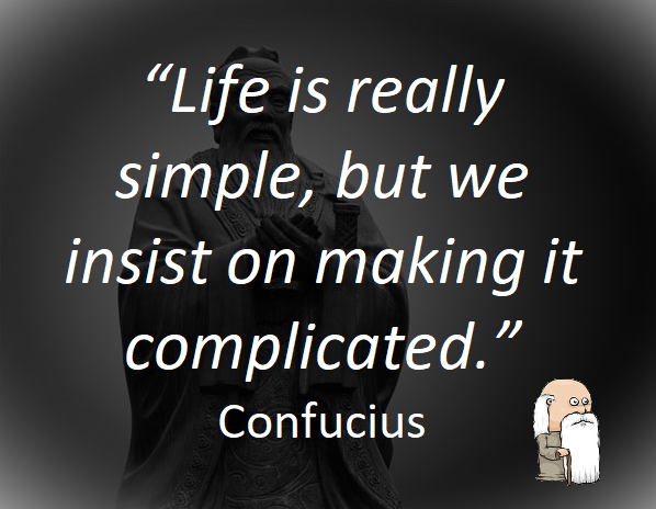 Quote of the Day: Simple – The Sage Page