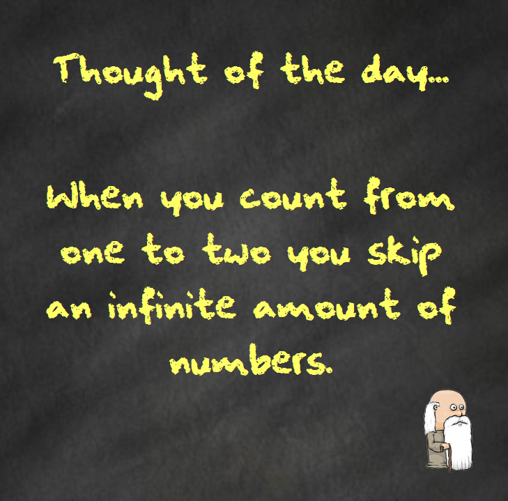 Thought of the Day: Numbers – The Sage Page