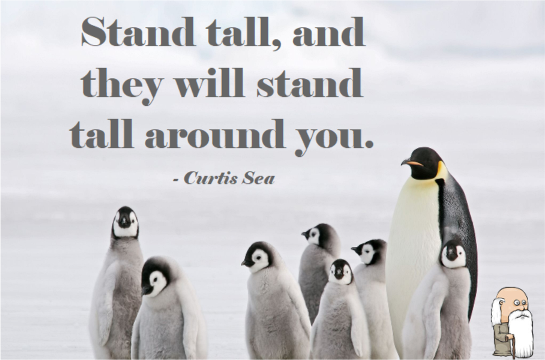 Quote of the Day: Stand Tall – The Sage Page