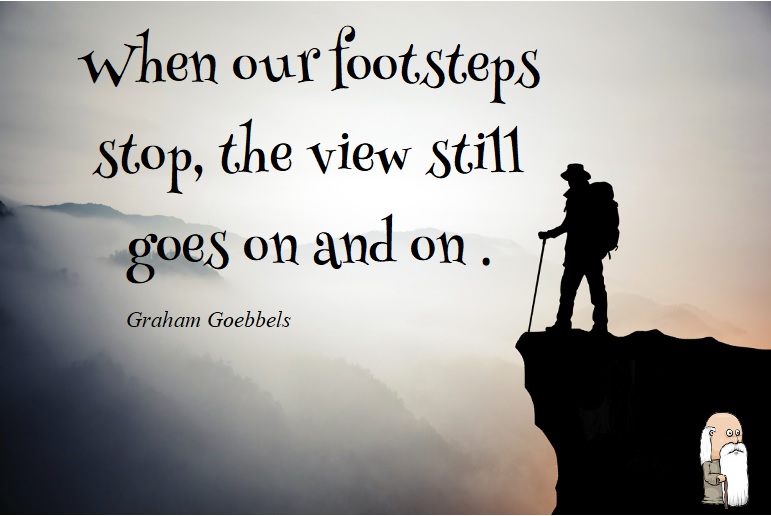 Quote of the Day: Footsteps – The Sage Page