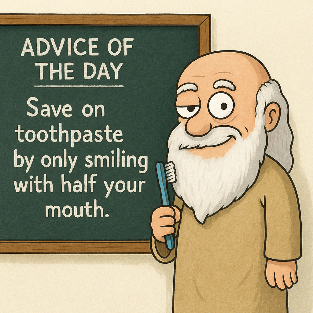 Advice of the Day: Half a Smile – The Sage Page