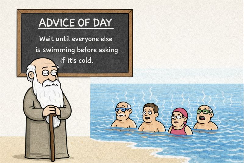 Advice of the Day: Cold Water Strategy – The Sage Page