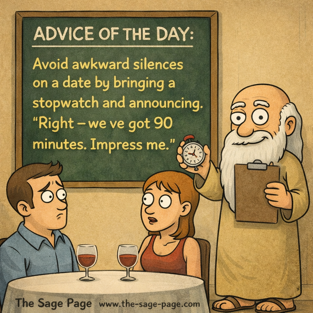Advice of the Day: Modern Dating – The Sage Page