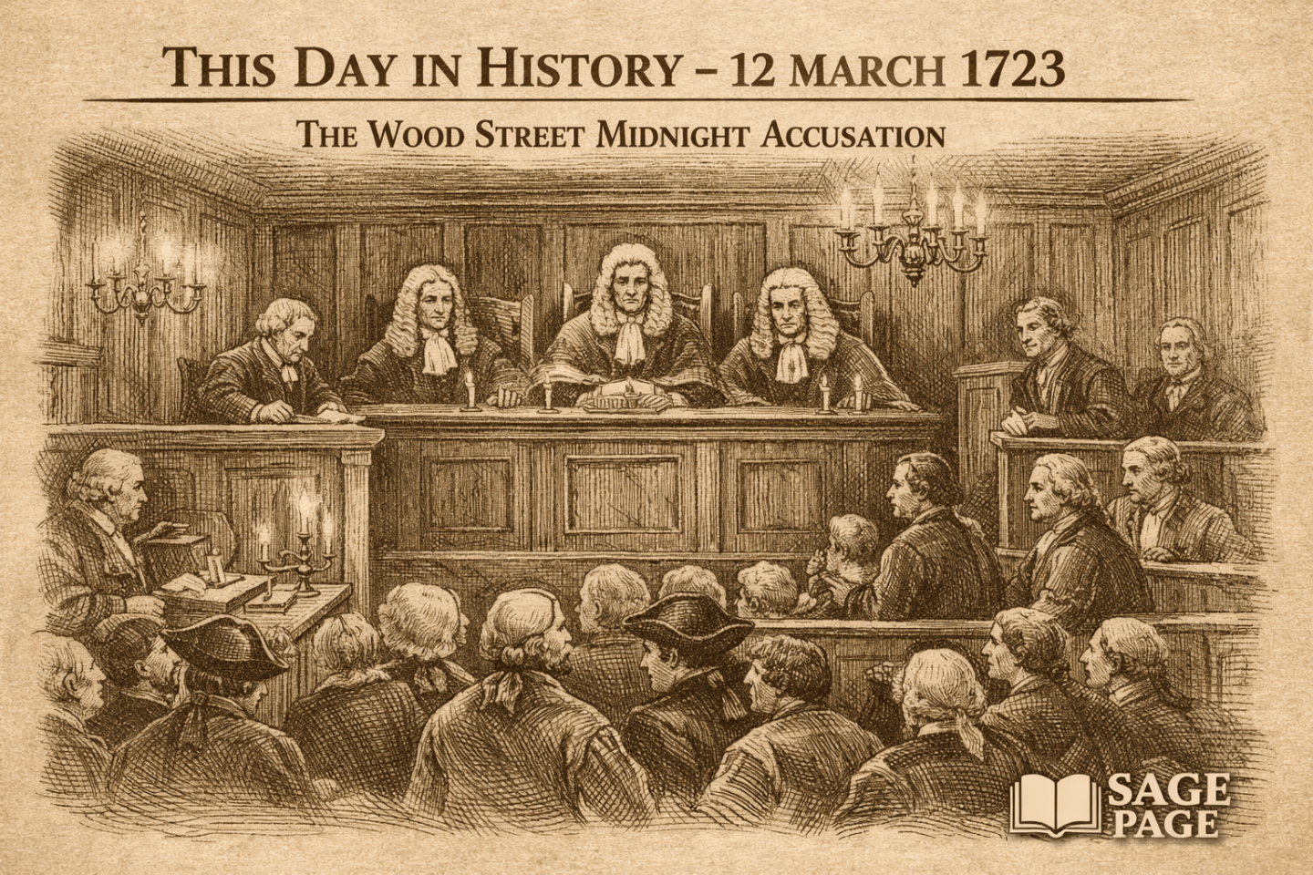 This Day in History – 12 March 1723 – The Sage Page